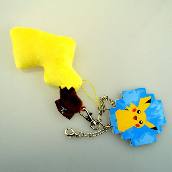 Pikachu Tail Keychain Plush | Plushie Paradise